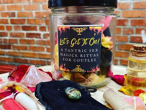 Lets Get It On Tantric Sex Magick Spell Kit For Couples Etsy