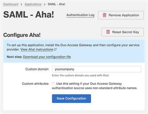 Protection For Aha With Duo Access Gateway Duo Security