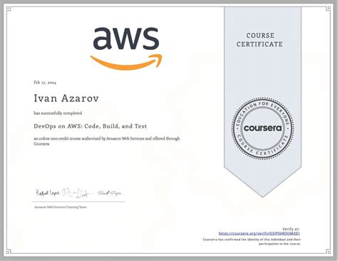 Good News Because I Finished The Course Devops On Aws Code Build And Test 🏆 This Course