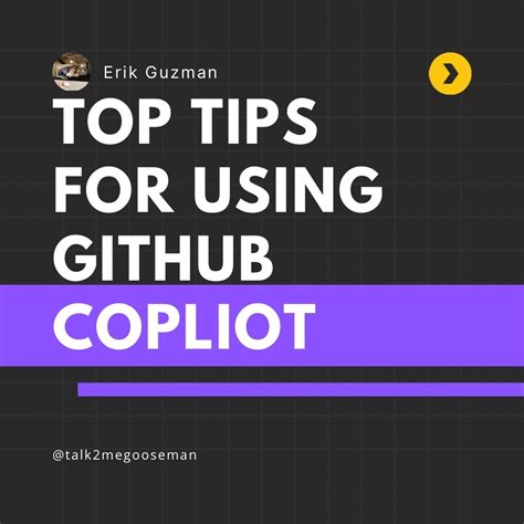 Erik Guzman On Linkedin Github Githubcopilot Tipsandtricks