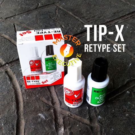 Jual Retype Correction Fluid Tip X Set Cairan Tip Ex Art No Kota Bandung Master