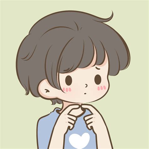 Top Cute Anime Chibi Avatar Couple Terpisah M I Nh T