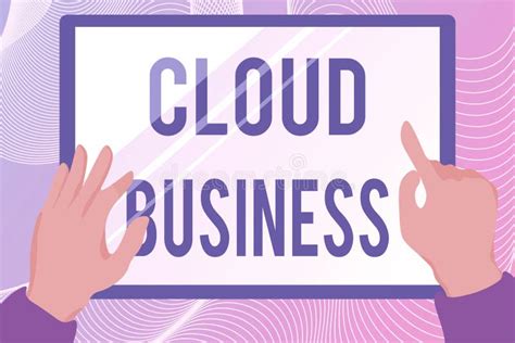 Conceptual Display Cloud Business Business Overview Computing That