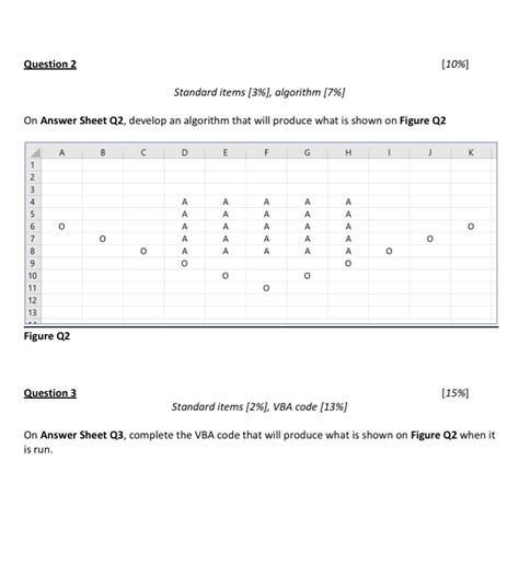 Question 2 10 Standard Items 3 ﻿algorithm 7 On