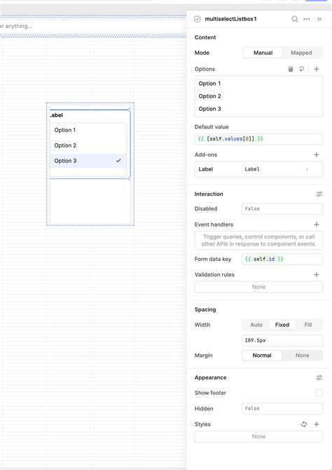 Autofill Height For Multiselect List Box 💬 App Building Retool Forum
