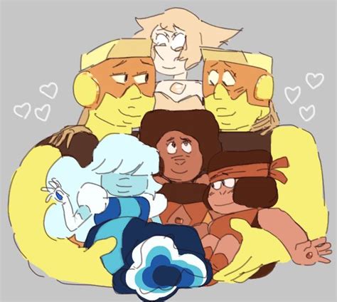 Components Of Two Gem Fusions Of Love Hanging Out Steven Universe Memes Steven