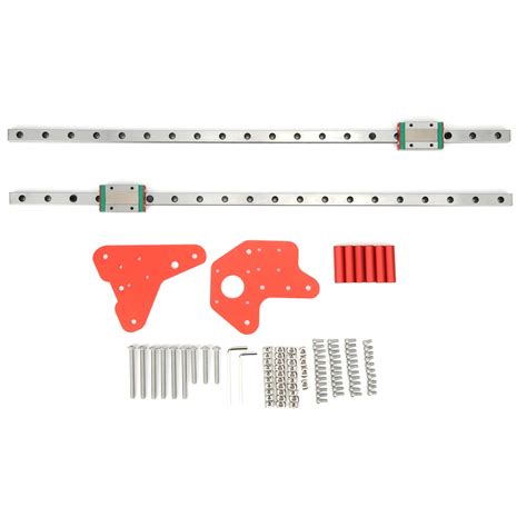 Linear Slide Rail Guide 3d Printer Sliding Block Double Z‑axis Kit For