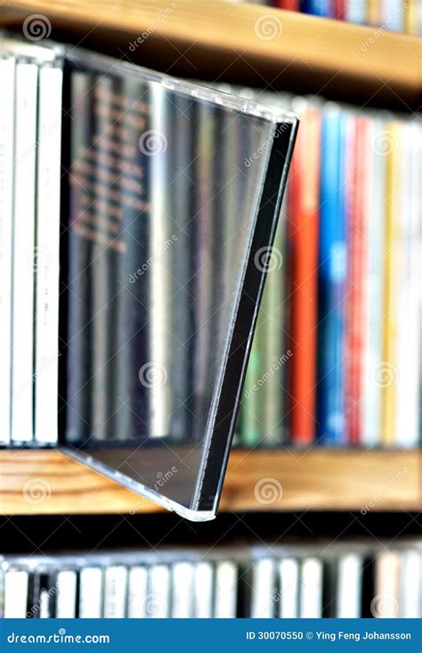 CD On Shelf Stock Photo Image Of Select Compact Choice