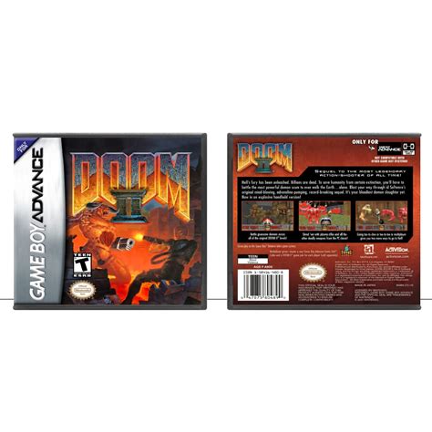 Amazon Com Doom II GBA Game Babe Advance Game Case Only No Game Video Games