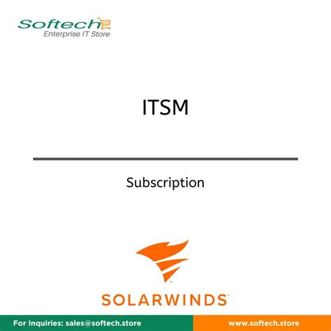 Solarwinds Advanced Service Agent Users For Msp Subscription