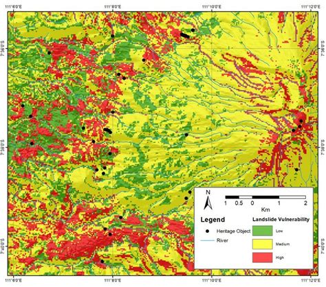 Vulnerability Levels Map Download Scientific Diagram