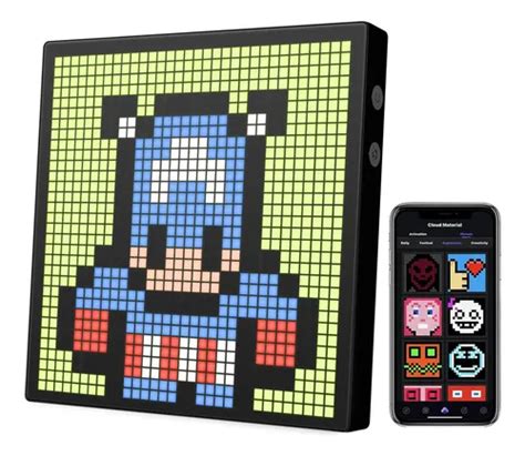Idotmatrix Led Pixel Display x Programável Pixel Art Di Frete grátis