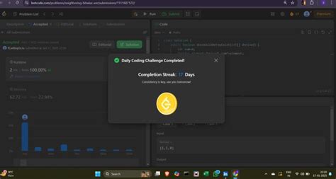 Souvik Bhattacharjee On Linkedin Day17 Leetcode Streak