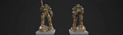 Fallout War Memorial Statues At Fallout 4 Nexus Mods And Community