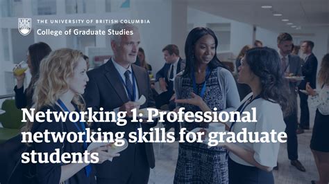 Networking Professional Networking Skills For Graduate Babes UBC Okanagan Events Calendar