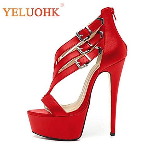 Buy 34 43 Extreme High Heels Big Size Platform Shoes