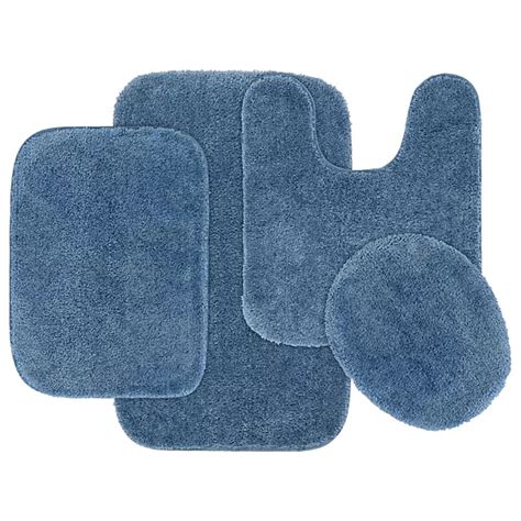 Garland Deco Nylon 4 Piece Bath Rug Set