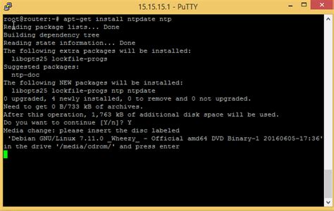 simple konfigurasi ntp server di debian