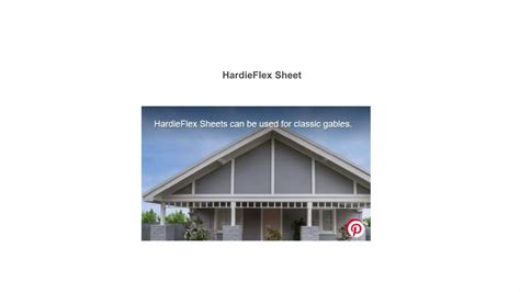 Hardie Flex James Hardie Ppt