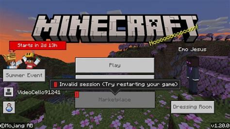 My Minecraft Marketplace Wont Load R Minecraft
