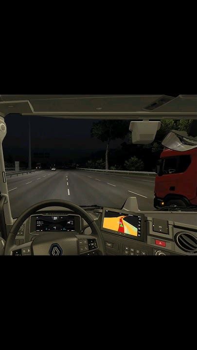 스카니아차량 기사분하고 한판 했습니다 유로트럭시뮬레이터2 르노전기 트럭 Youtube
