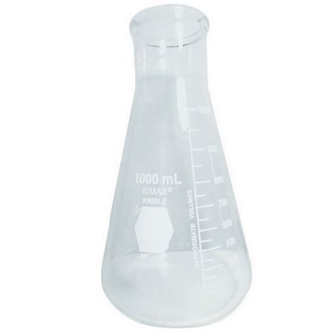 Kimax® Wide Mouth Erlenmeyer Flask 1000 Ml 26650 1000