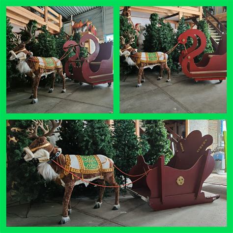 Arrenslee Klein Met Rendier Feestcentralenl