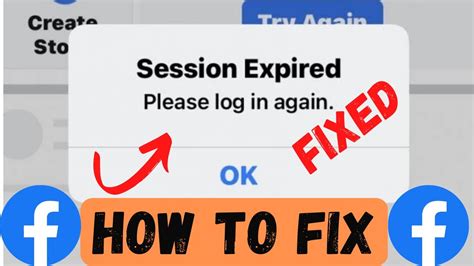 Session Expired Please Log In Again Facebook Issue 2023 Facebook Login Error 2023 Youtube