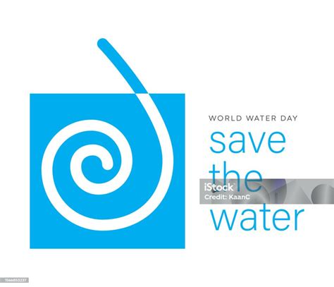 플랫 스타일의 물방울 아이콘입니다 세계 물의 날 벡터 스톡 일러스트레이션 3월에 대한 스톡 벡터 아트 및 기타 이미지 3월 World Water Day 결정체