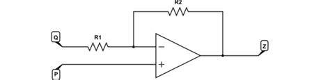 Operational Amplifier Deriving Inverting Op Amp Configuration Gain From Feedback Theory