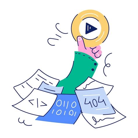Premium Vector Web Programming Doodle Mini Illustration Premium Vector Web Programming Doodle Mini Illustration
