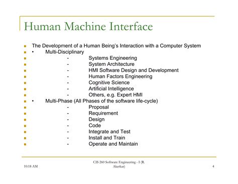 Human Machine Interface Pdf