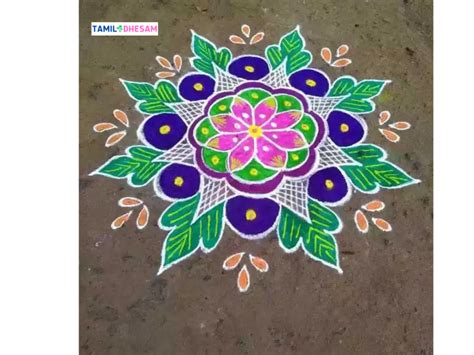 அற்புதமான ரங்கோலி கோலங்கள் Colourful New Rangoli Kolangal