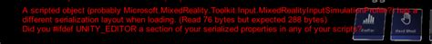 Scriptableobject Serialization Error Reported In Player · Issue 4479