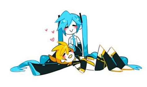 Pin By Renata On ˚₊·͟͟͟͟͟͟͞͞͞͞͞͞ ꒰ Len X Miku ··· ꒱ ೃ࿔₊• Vocaloid