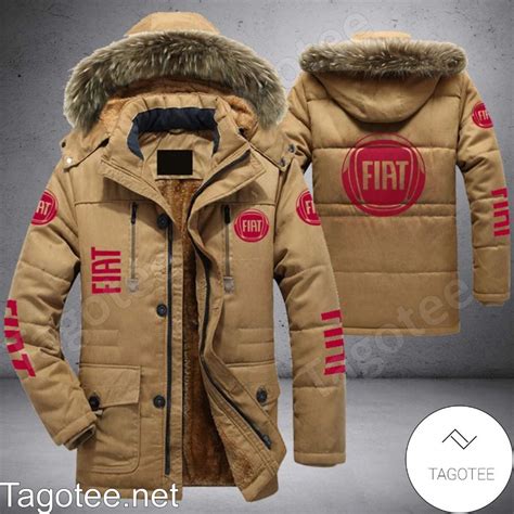 Fiat Automobile Manufacturer Parka Jacket Tagotee