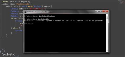 Trabajando Con Expresiones Regulares En Java Solvetic