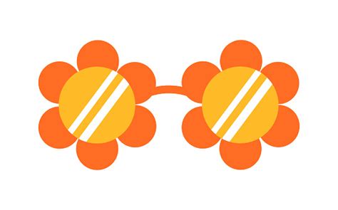 그루비한 히피 선글라스 꽃 모양의 안경 귀여운 복고풍 사이키델릭 안경 60년대 70년대 80년대 복고풍 스타일의 데이지 안경 파티 휴일 가장 무도회를 위한 재미있는 안경