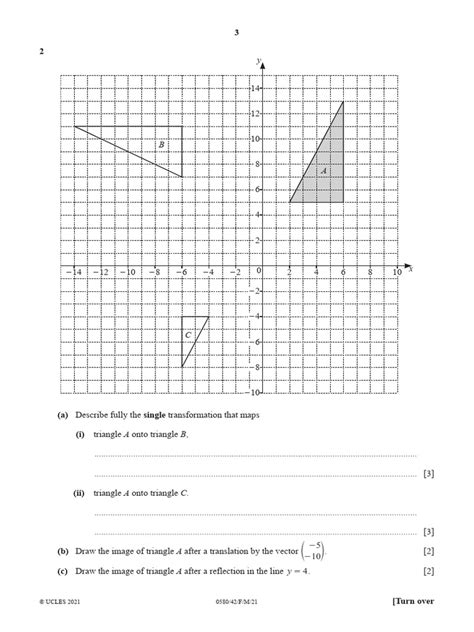 Igcse 2021 Transformation Pdf Shape Mathematical Physics Igcse 2021 Transformation Pdf Shape Mathematical Physics