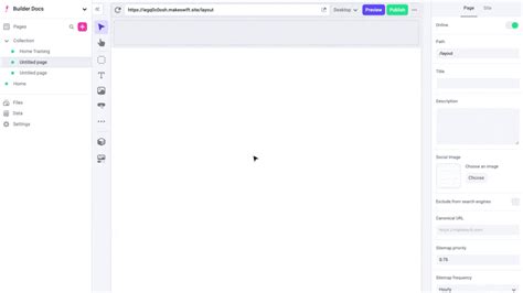 Layouts Makeswift Docs