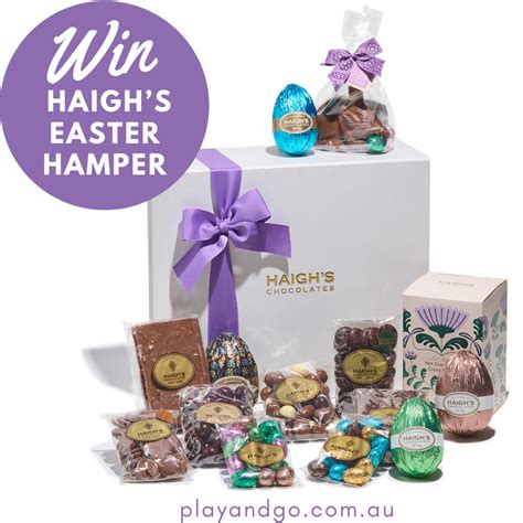 Ended Win A 200 Haighs Chocolates Easter Hamper Easter Giveaway