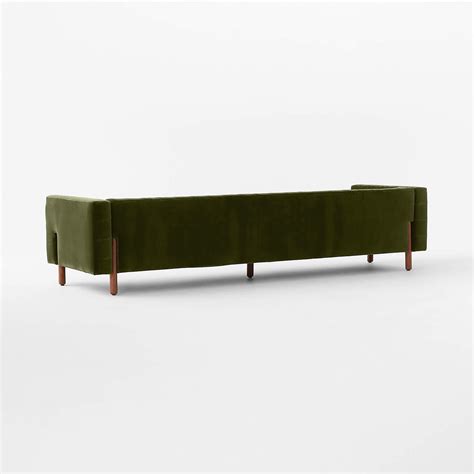 Cuby Green Sofa Four Person