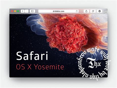 Free Psd Safari Yosemite Browser Mockup By Ilya Aleksandrov On Dribbble