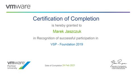 Vmware Vsp Foundation