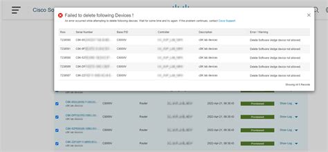 Solved Sdwan Plug And Play Portal Vmanage Unsupported Chassis Number Cisco Community
