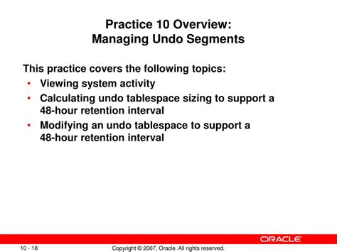 PPT Managing Undo Data PowerPoint Presentation Free Download ID 6379800