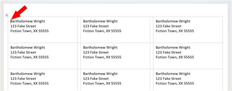How To Create Printable Address Labels With Images In Microsoft Word