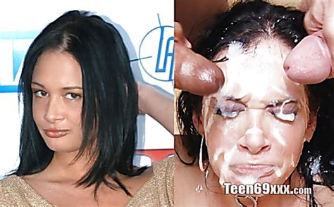 Face Before And After Cumshot