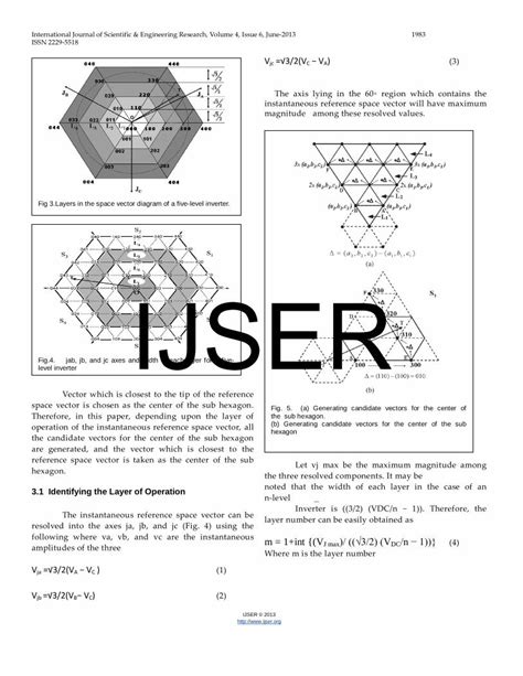 Pdf Space Vector Modulation Algorithm For Multi Level Inverter · Pdf