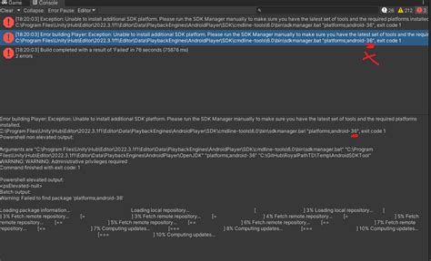 Update Android Sdk Unity Engine Unity Discussions